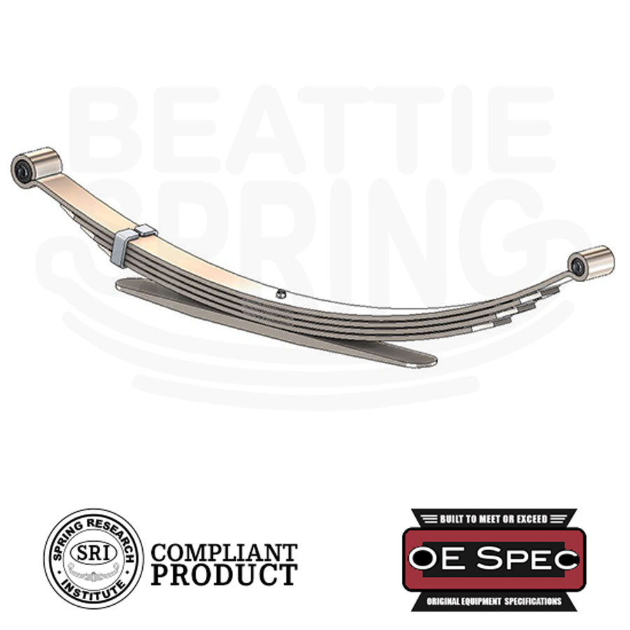 Ford - E-250 E-350 Econoline Super Duty - Leaf Spring (Rear, 5 Leaves ...