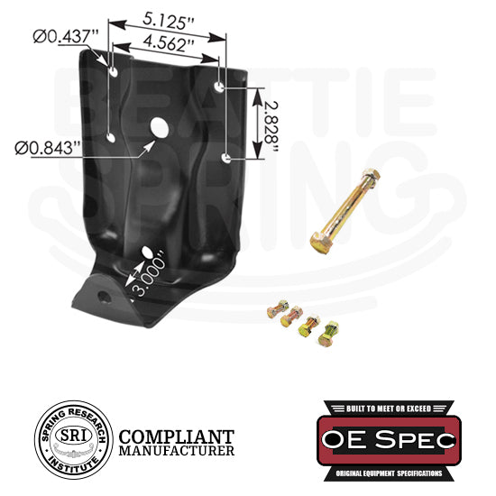 Chevy GMC - Trucks - Rear Leaf Spring Rear Hanger Bracket – Beattie Spring