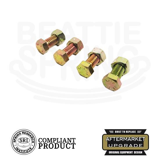 Ford - 7/16 Leaf Spring Hanger Mounting Bolt Set – Beattie Spring