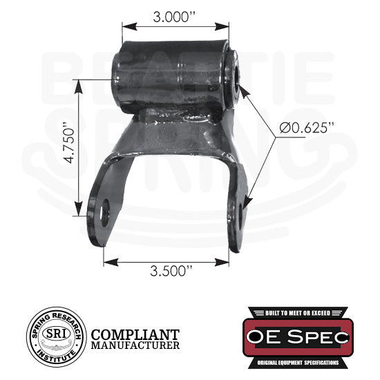 Dodge - Ram 2500/3500 - Shackle – Beattie Spring